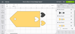 How to Slice in Cricut Design Space – Personal Die Cutting